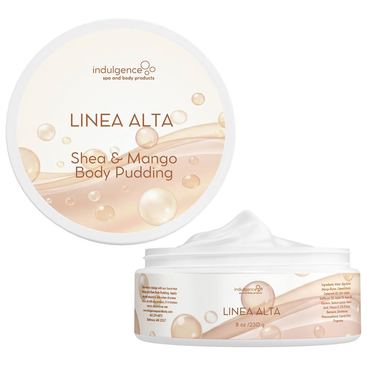 Linea Alta Collection – Indulgence Spa and Body Products