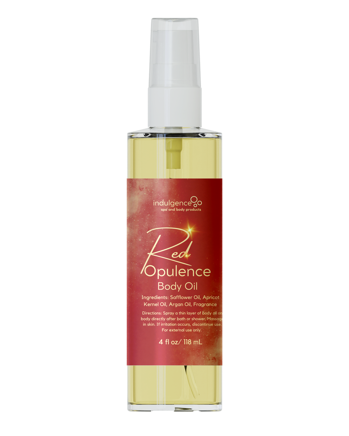 Red Opulence Body Oil – Indulgence Spa and Body Products