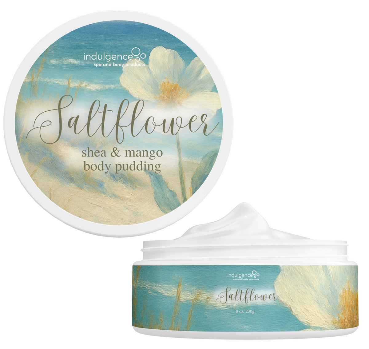 Saltflower Body Pudding – Indulgence Spa and Body Products