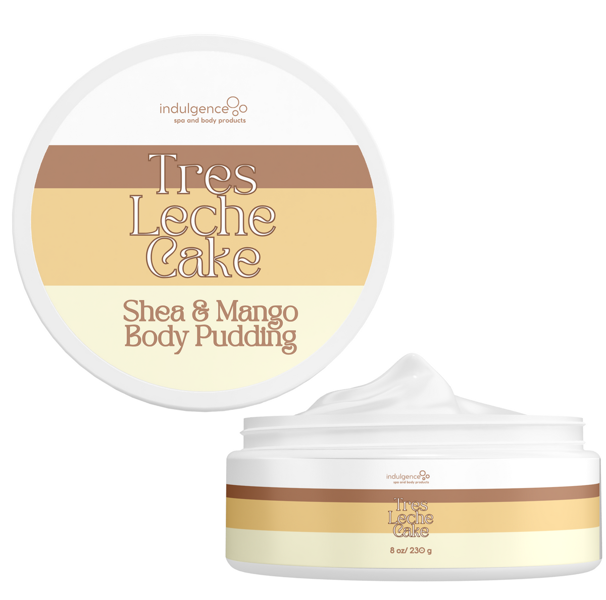 Tres Leche Cake Shea and Mango Body Pudding – Indulgence Spa and Body ...
